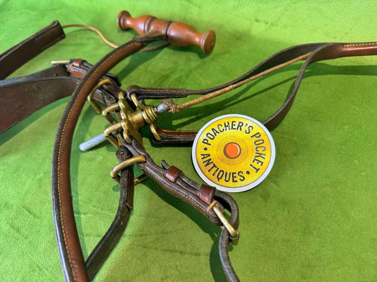 Greyhound Coursing Double Slip Leads – Poacher's Pocket Antiques