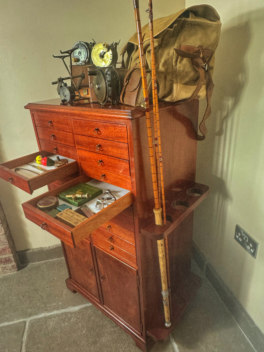 Magnificent Angler’s Fishing Tackle Display Storage Cabinet – Poacher's ...