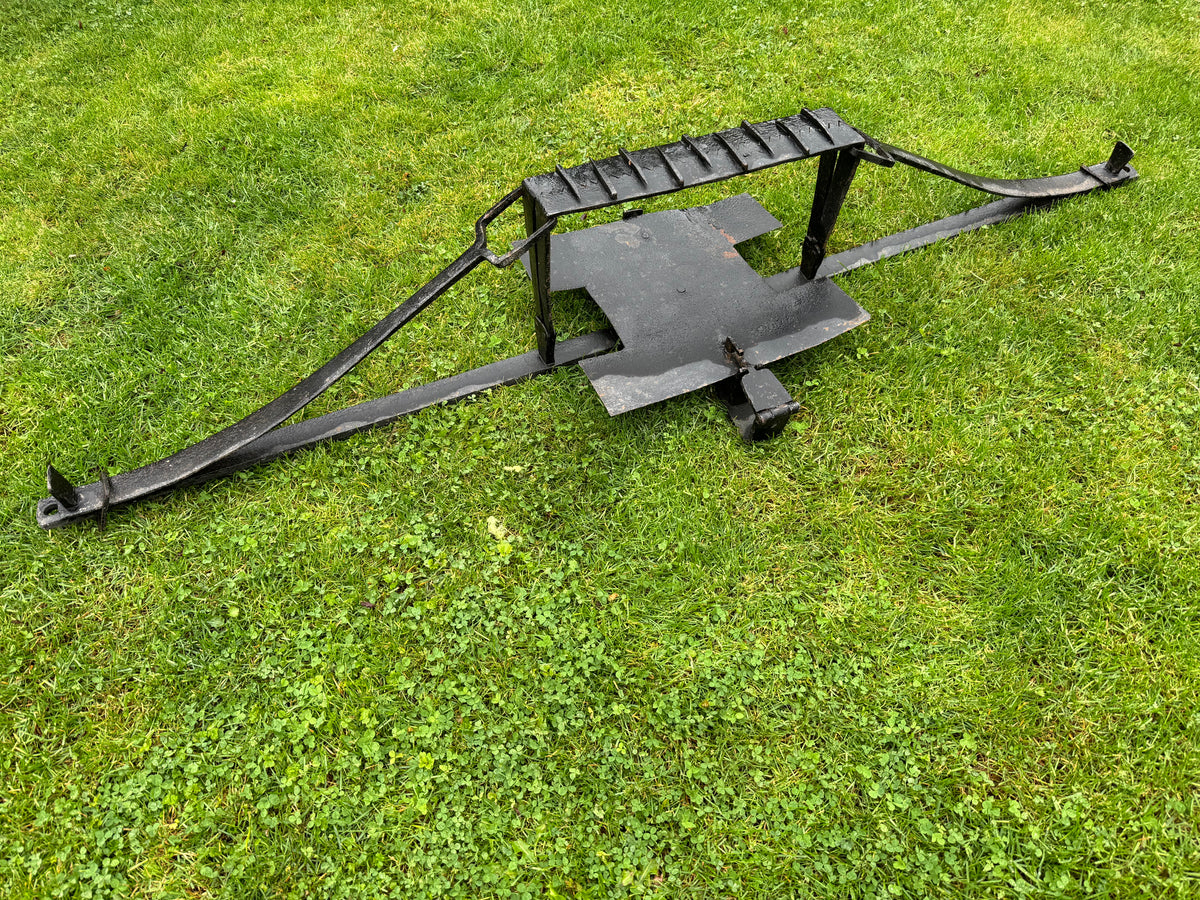 Genuine English Large Wrought Iron Animal or Man Trap – Poacher's ...