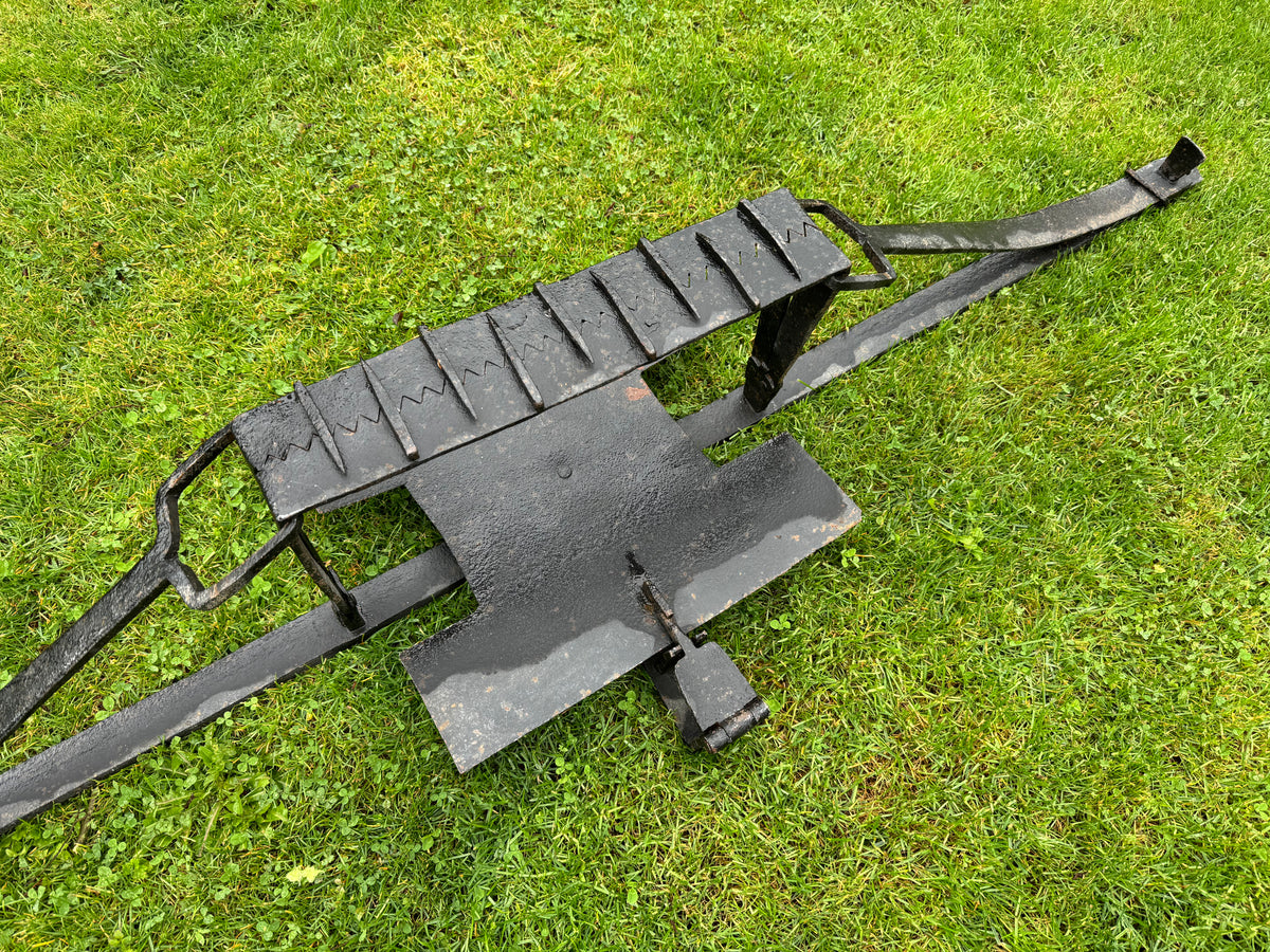 Genuine English Large Wrought Iron Animal or Man Trap – Poacher's ...
