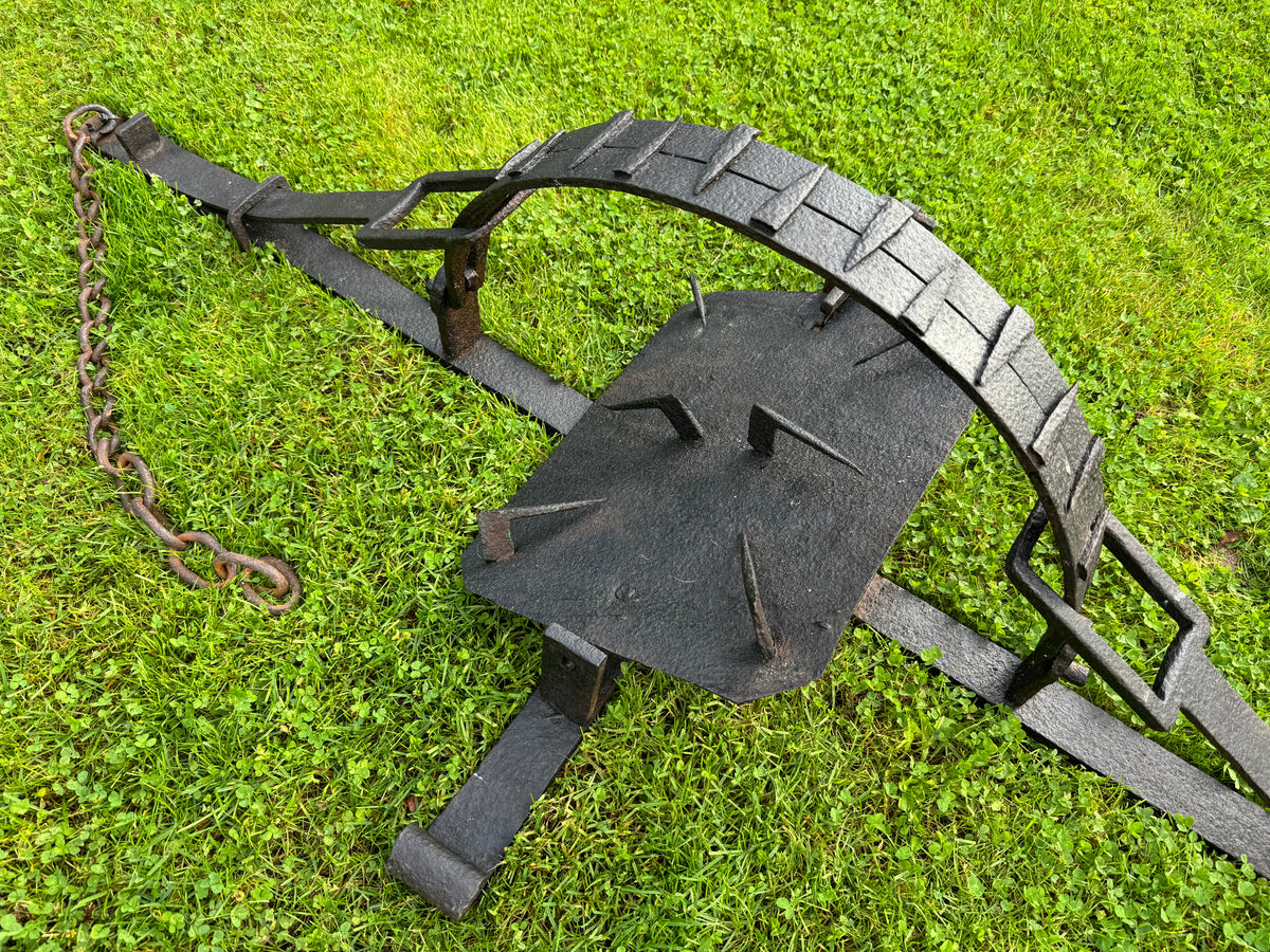 Antique Georgian English Man Trap – Poacher's Pocket Antiques