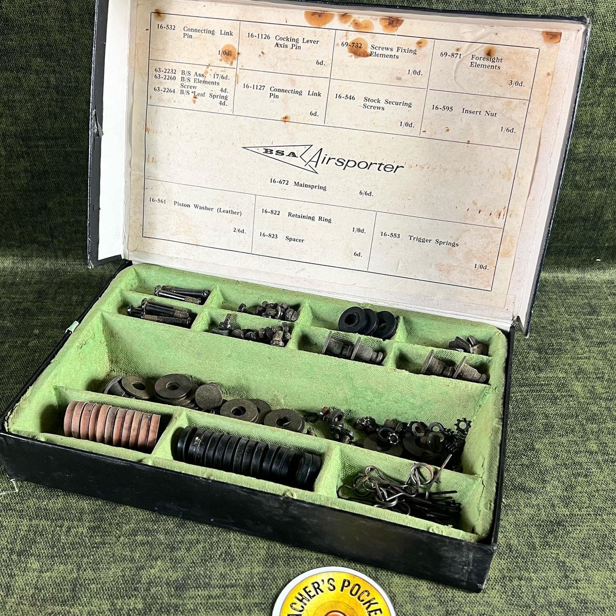 BSA Airsporter Air Rifle Spares Box – Poacher's Pocket Antiques