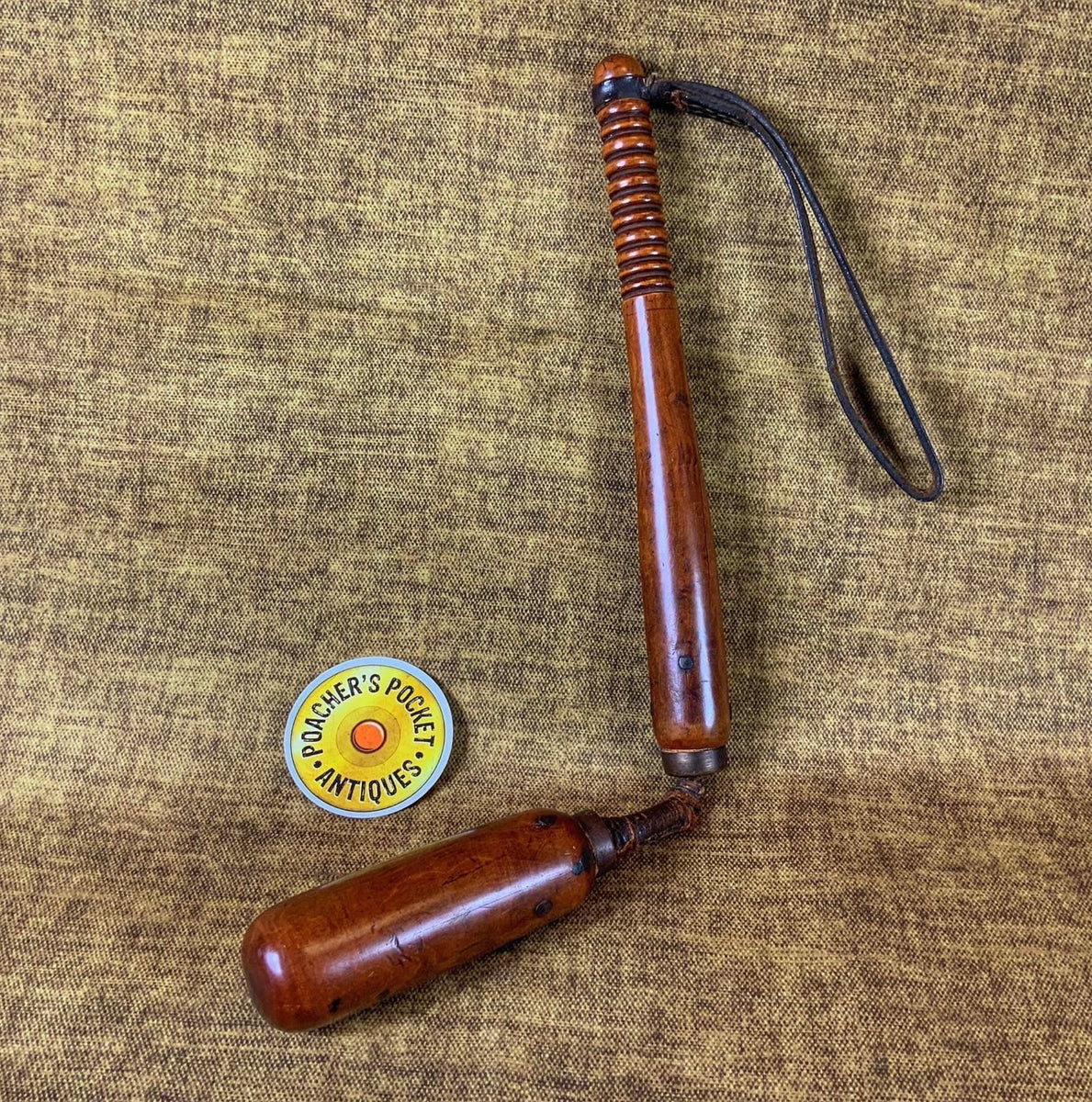 19thC Gamekeeper’s Swingle Life Preserver – Poacher's Pocket Antiques