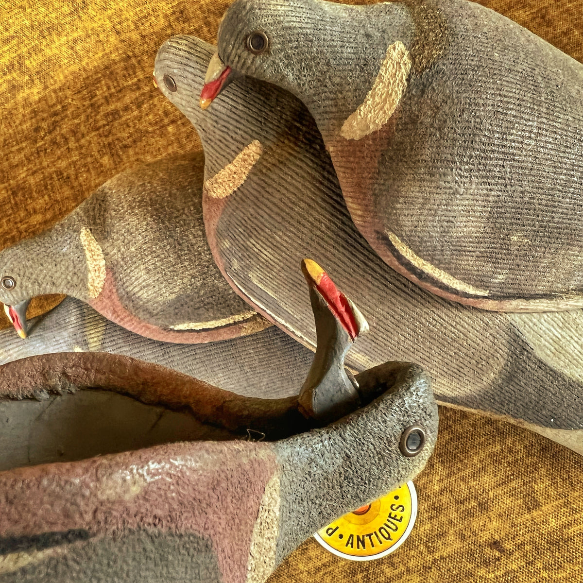 Unique Set of 5 Foster Pigeon Decoys – Poacher's Pocket Antiques