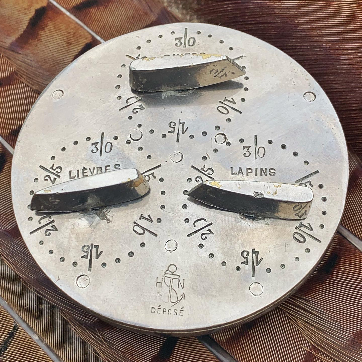 6 Dial Game Counter or Norfolk Liar – Poacher's Pocket Antiques